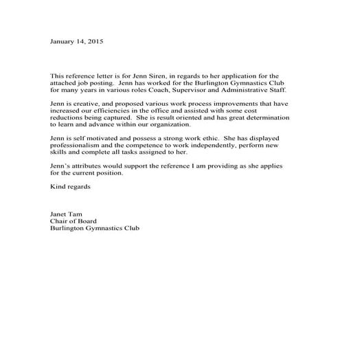 Reference letter for Jenn Siren | DOC