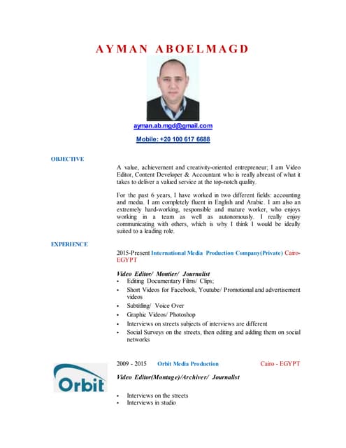 CV_SAMI BEN AMOR | PDF