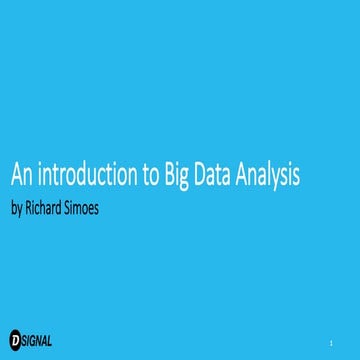bigDataAnalysis | PPT