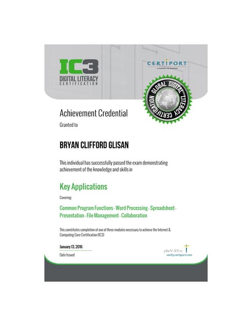 Testout PC Pro Certificate | PPT