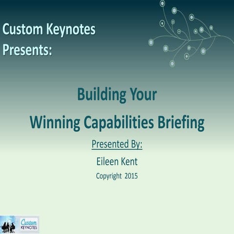Capabilities Briefing | PPTX