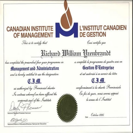 CIM Certification | PDF