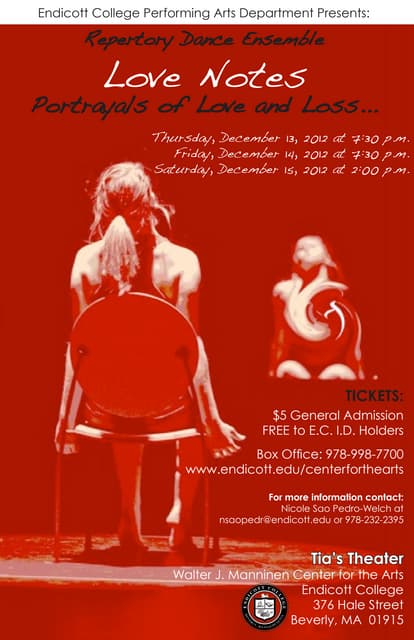 Contemporary Dance Workshop Poster | PDF