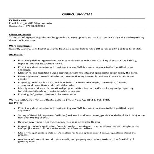 zeeshan new cv | DOCX