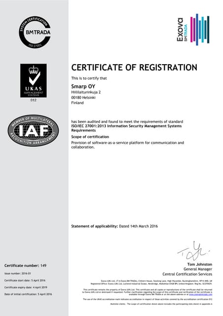Tem Certificate - NICHOLAS UDOH | PDF
