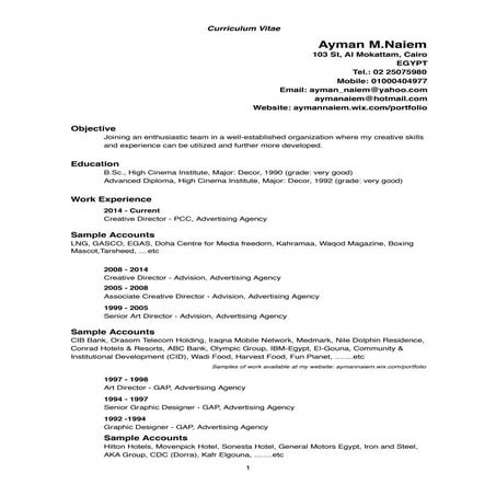 My CV_Nicholas Monch_2015 | DOCX