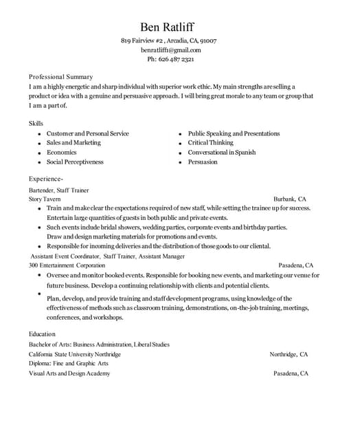 Jessica Smith Resume UPDATED | PDF