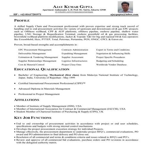 Resume - Ajay Gupta (pdf) | PDF