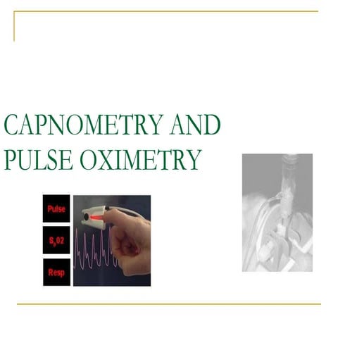 08 capnometry and pulse oximetry | PPT