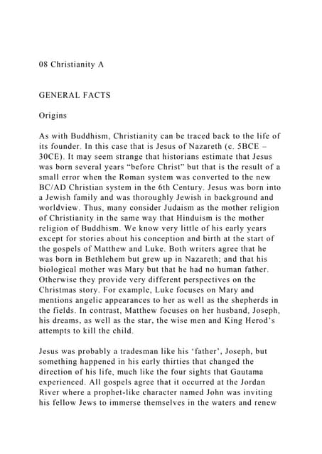 Christianity | PPTX