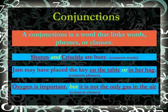 2. coordinating conjunctions | PPT