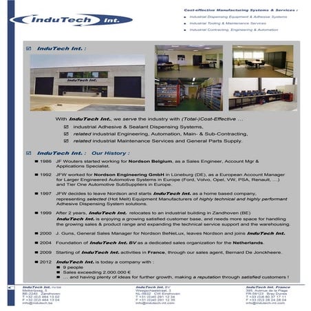 140601 InduTech Presentation | PDF