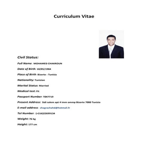 mariam mohamed's cv | DOC