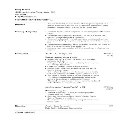 Rachel Walker Resume | PDF