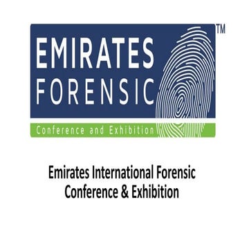 Emirates Forensic Presentation | PPTX