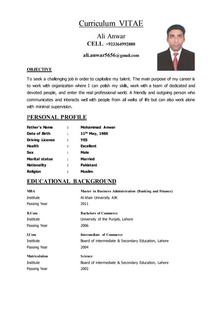 Owais Cv 1 Docx Religion Spirituality
