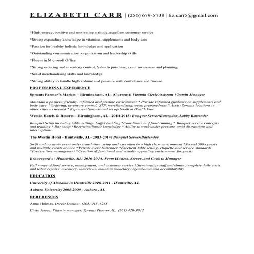 Portia Fountain Resume v1 | PDF