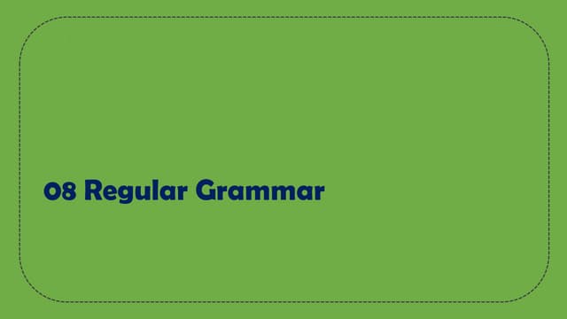 Types of grammer - TOC | PPTX
