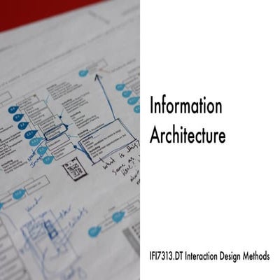 Information Architecture | PDF | Web Design and HTML | Internet