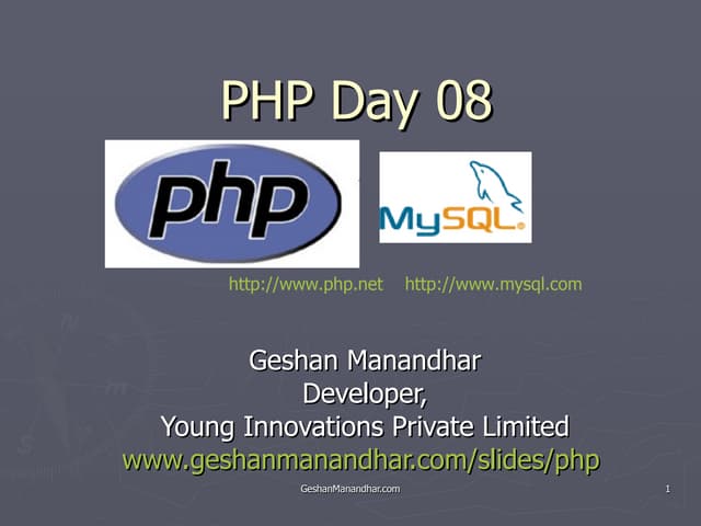 08 Php Mysql Complex Queries Functions Ppt 2015