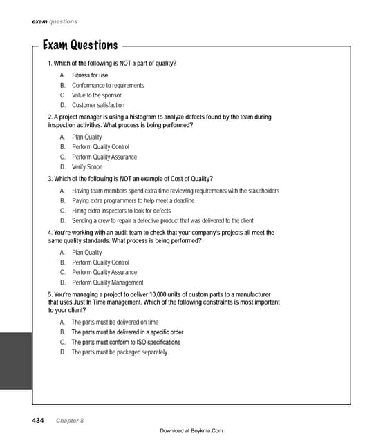 12 pmp procurement management exam | PDF | Civil Engineering Industry | Industries