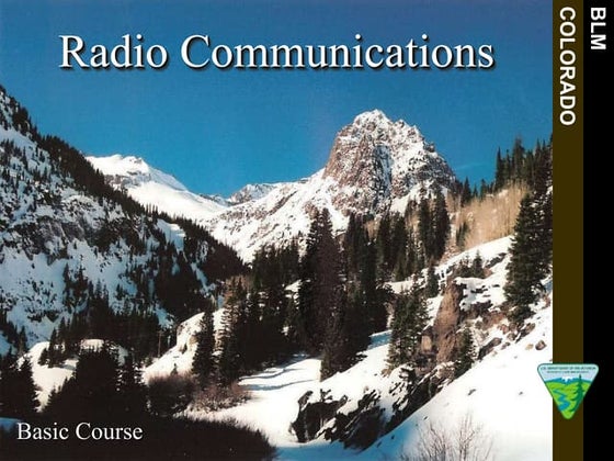 Module 1: Intro to Radio Basics -- for Trainers | PPTX