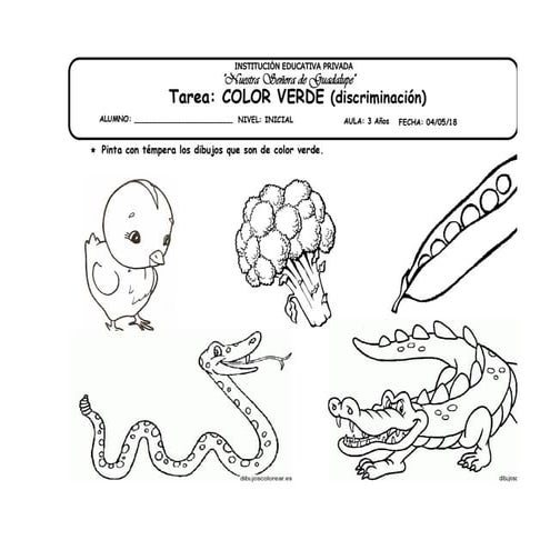 08 tarea color verde | PDF