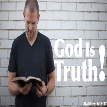God is Truth! | PDF | Christianity | Religion & Spirituality
