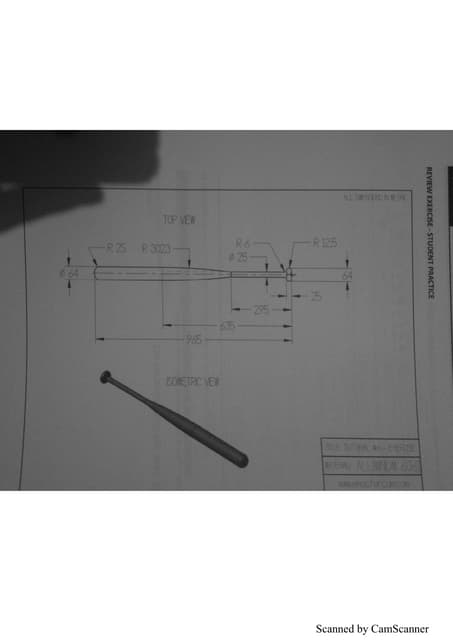 Mastercam Mill Turn Drawing 01 | PDF