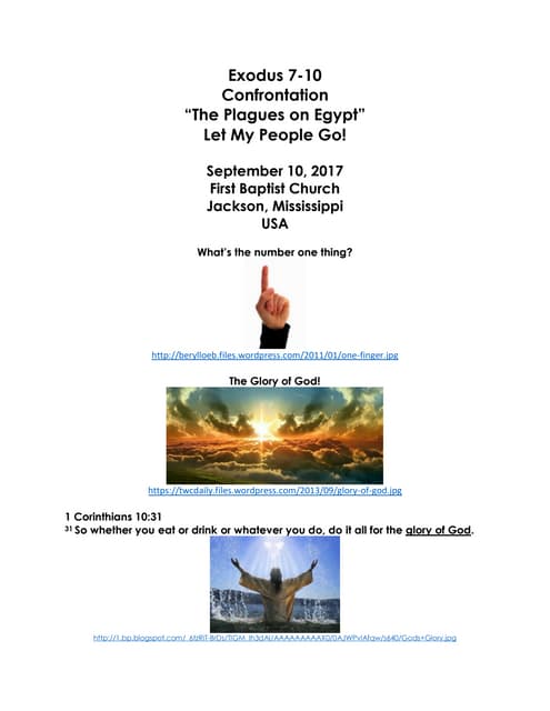 Let My People Go! | PPTX | Christianity | Religion & Spirituality