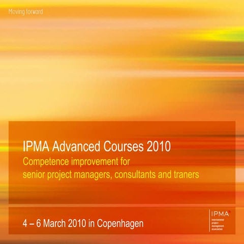 09 11-21 ipma course 2010 presentation | PDF