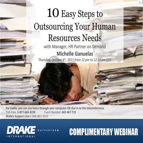 10 Easy Steps to Outsourcing Your HR Needs | PPT | Human Resources | Business