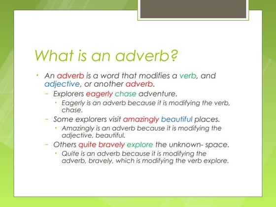 Adverbs of degree | PPT
