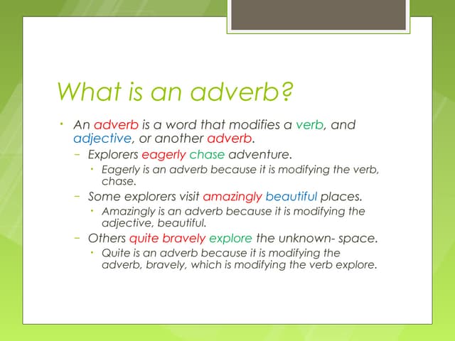 Adverbs | PPT