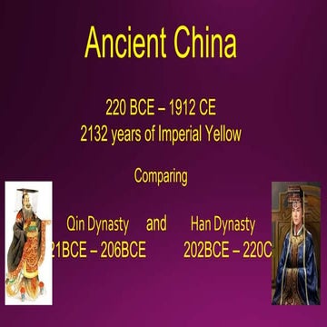 Ancient China | PPTX
