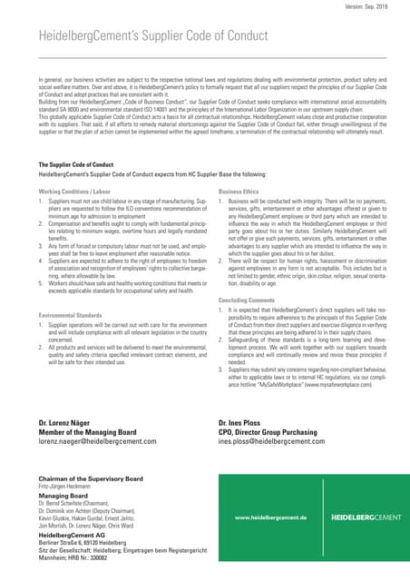 General Business Principles of The Sanmar Group | PPT