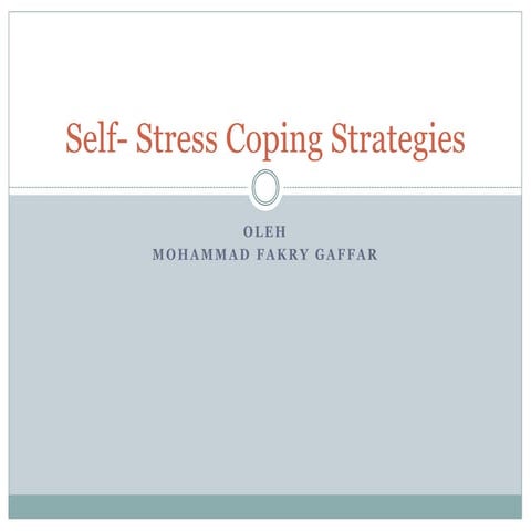 Stress dan Coping Stress kesehatan mental.pptx