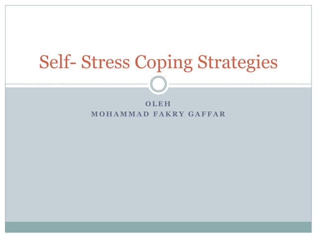 Stress dan Coping Stress kesehatan mental.pptx