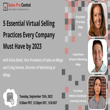 5 Essential Virtual Selling Practices Every Company Must Have by 2023 | PPT