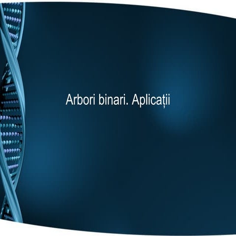arbori binari | PPT
