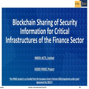 09 blockchain-security-information-sharing | PPT