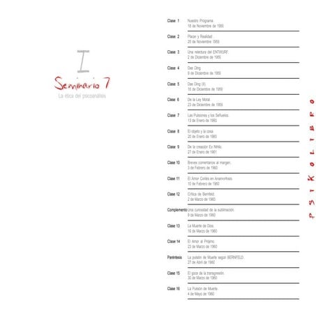 09 lacan - seminario 7 | PDF