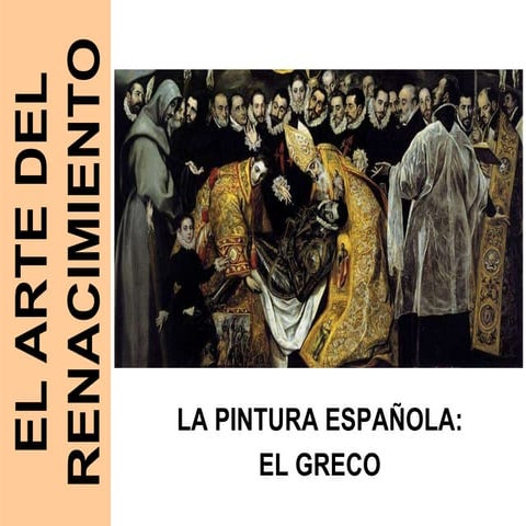 ART 07.H. El Greco.PPT | Arts and Crafts | Hobbies & Interests