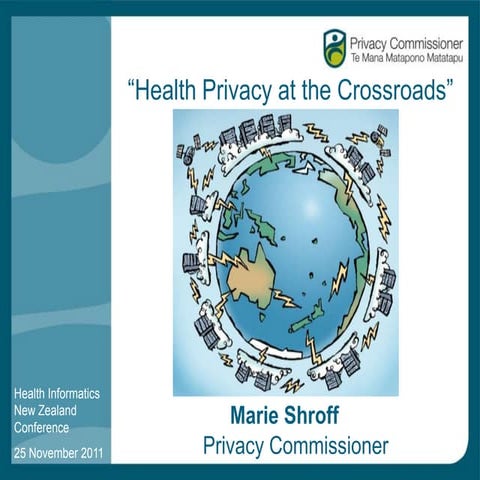 Health Privacy: At the Crossroads | PPTX