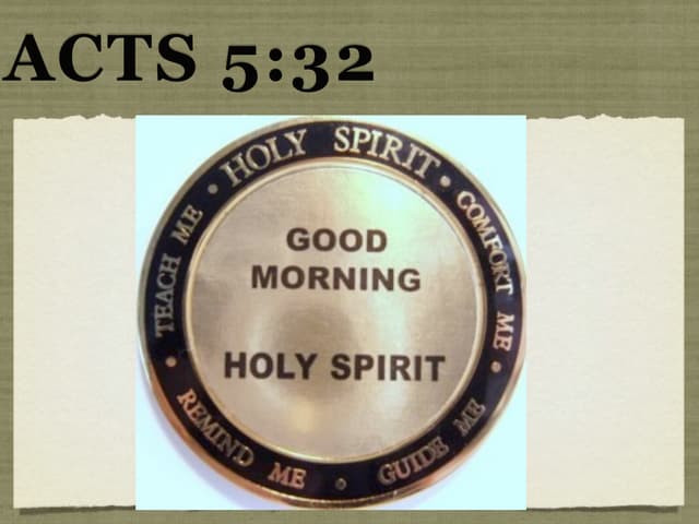 Communion With The Holy Spirit - Ps Ashish Raichur | PPTX