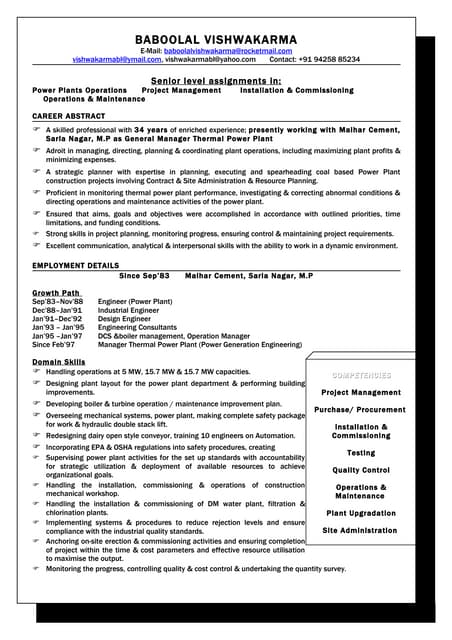 BINOD UPDATED RESUME (2) | PDF