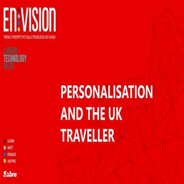 Personalization in travel: UK edition | PPT