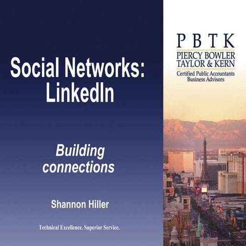 Getting Started With LinkedIn | PPT