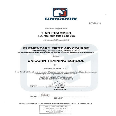 ELEMENTARY FIRST AID COURSE | PDF