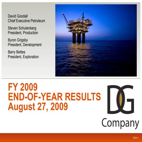 DG Year End Presentation | PPS